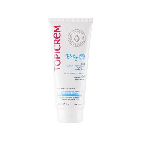 TOPICREM BABY Ultra Moisturizing Milk Lotion Ultra Hydratant 200ml ...
